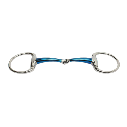 Royal Eggbut Single Jointed Curved Mouth Lockup Bit - Hilbarsteel